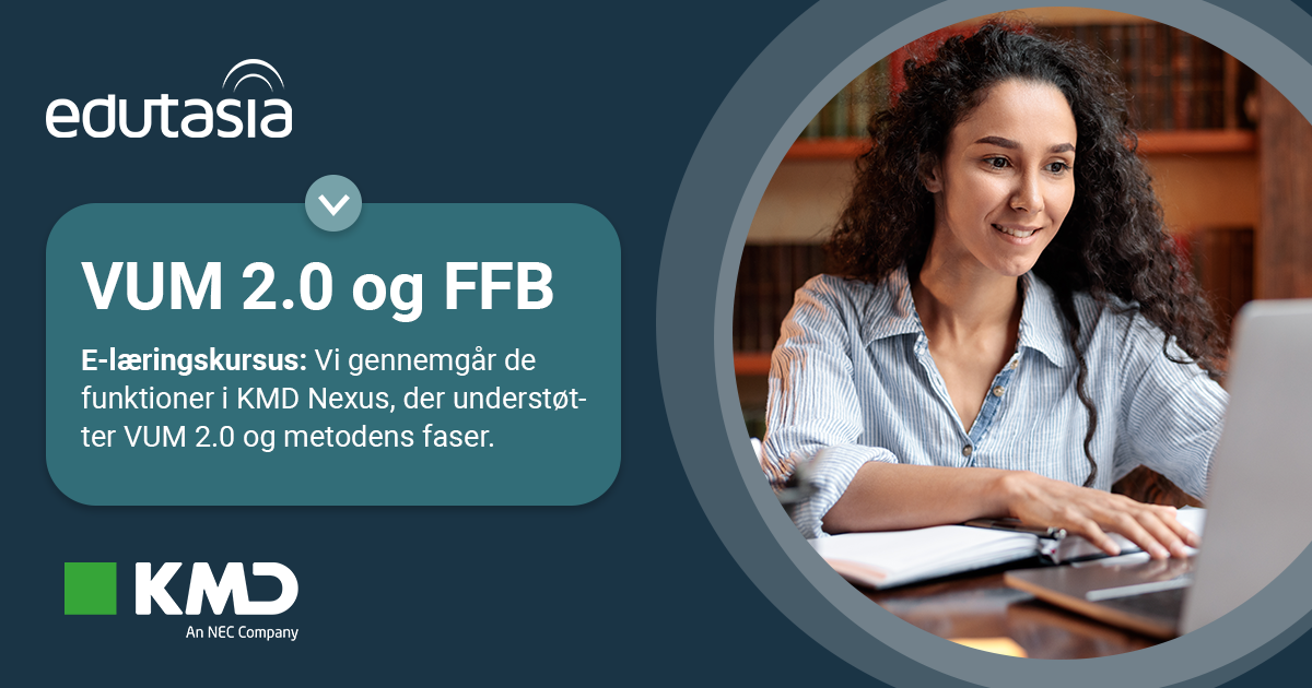 E-læringskursus: VUM 2.0 og FFB i KMD Nexus