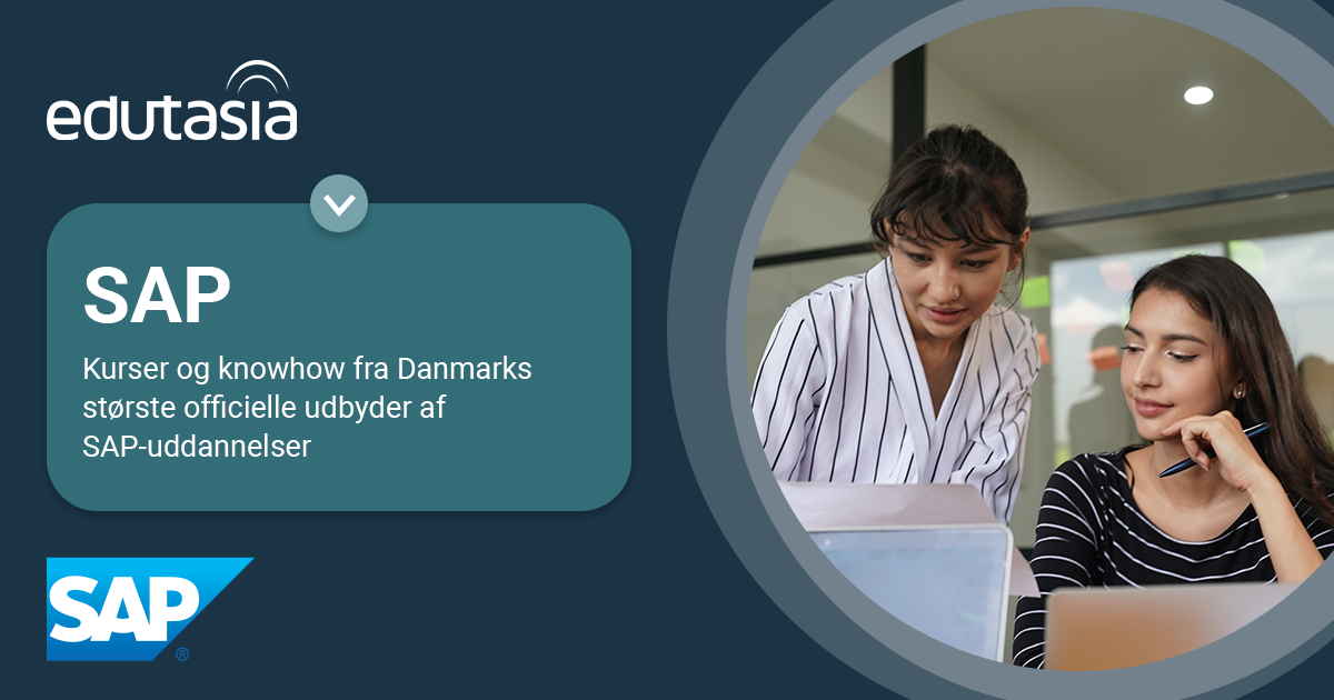 SAP kurser og knowhow fra Danmarks største officielle udbyder af SAP-uddannelser